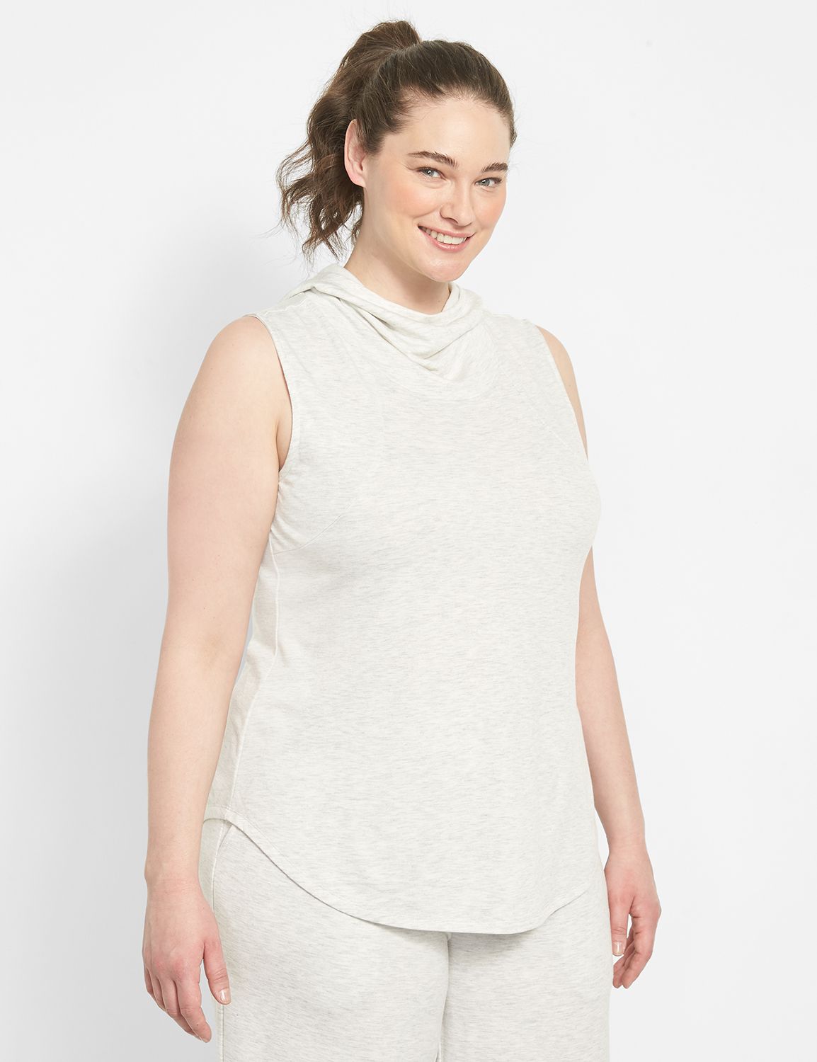 LIVI Cowl-Neck Tank | LaneBryant