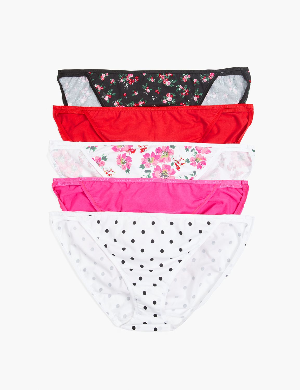PANTY PACK Cotton String Bikinis ta | LaneBryant