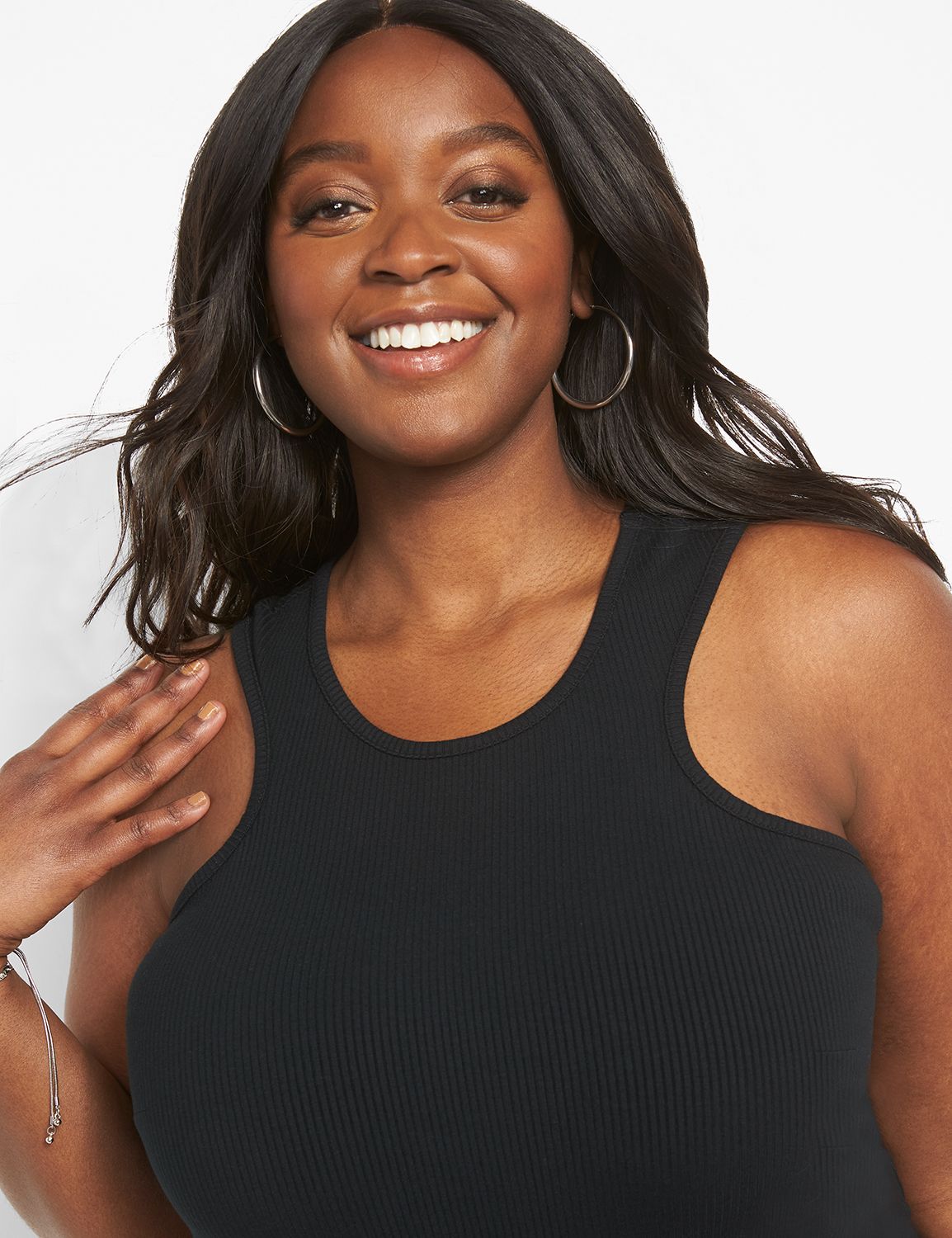 Sleeveless High Neck Racer Front Co