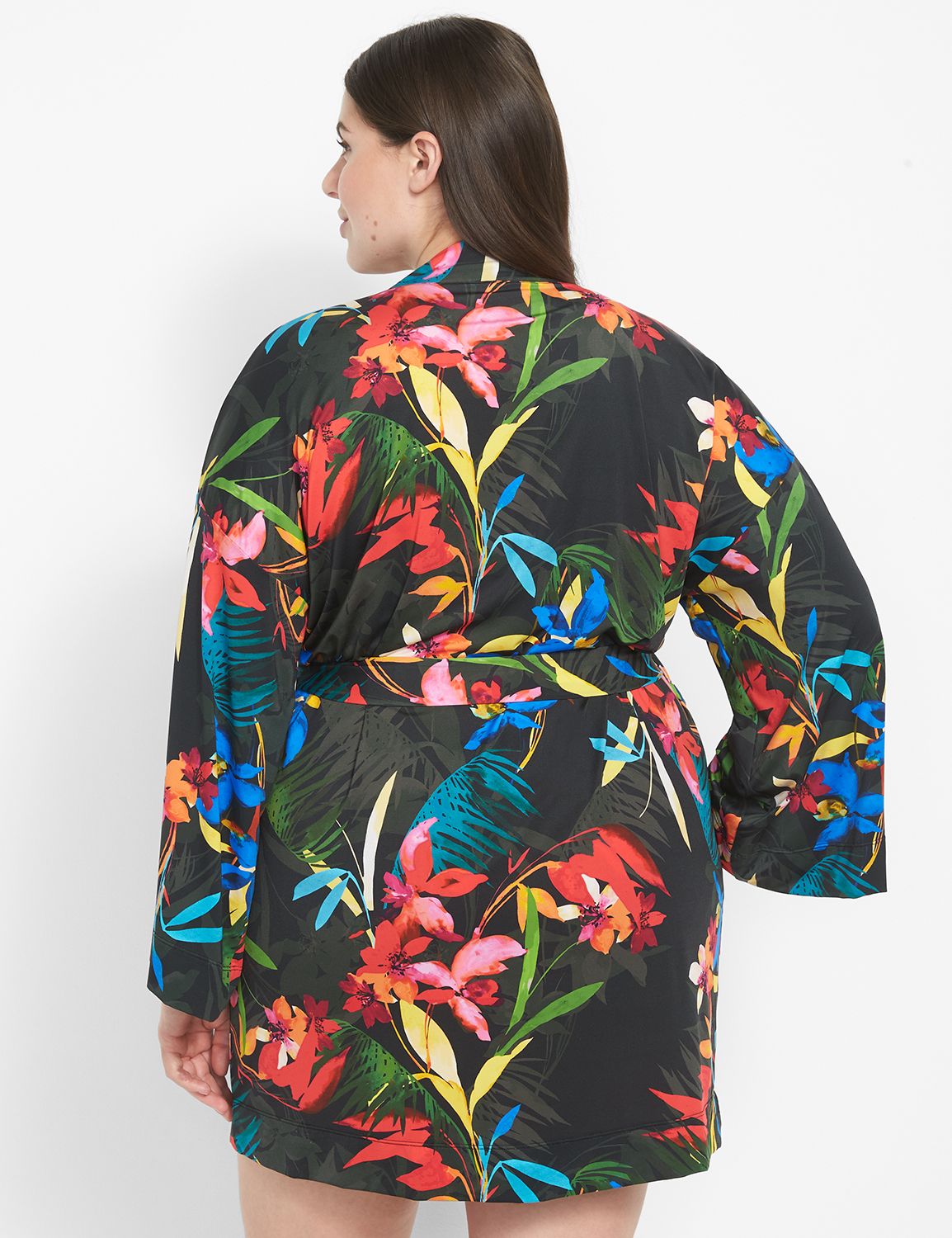 Tropical Micro robe 1126235 | LaneBryant