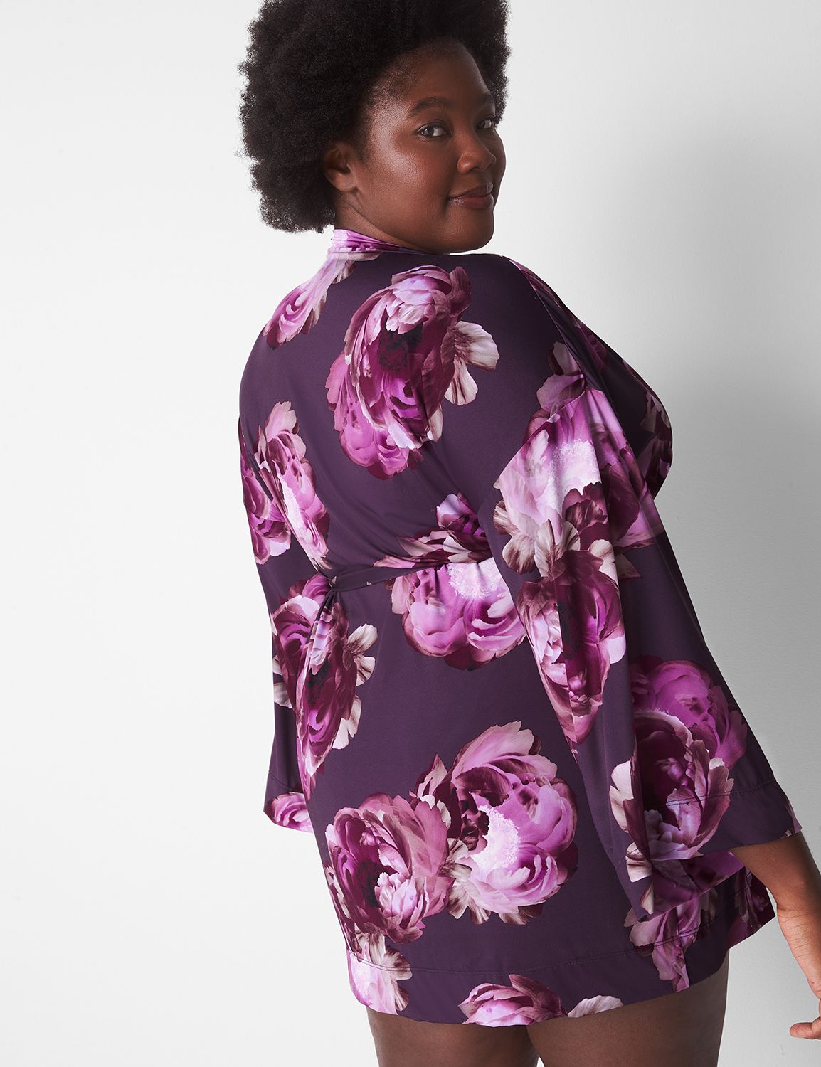 Tropical Micro robe 1126235 | LaneBryant