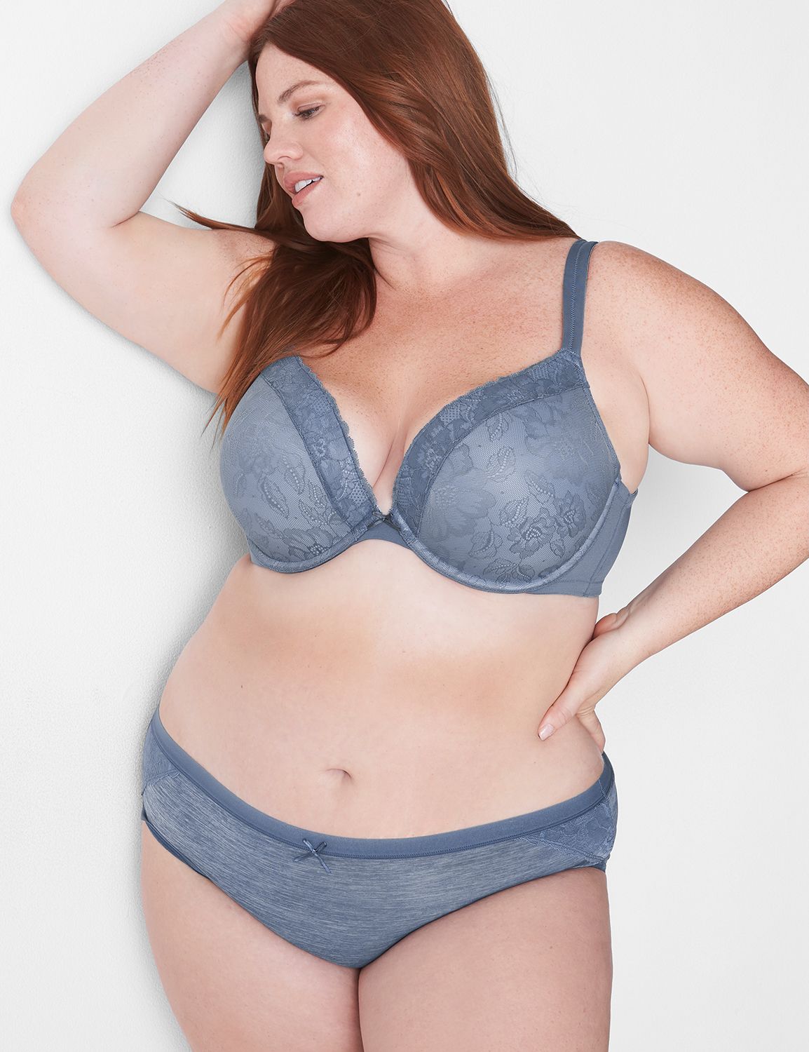 Modern Boost Plunge AO Lace 1129929 | LaneBryant