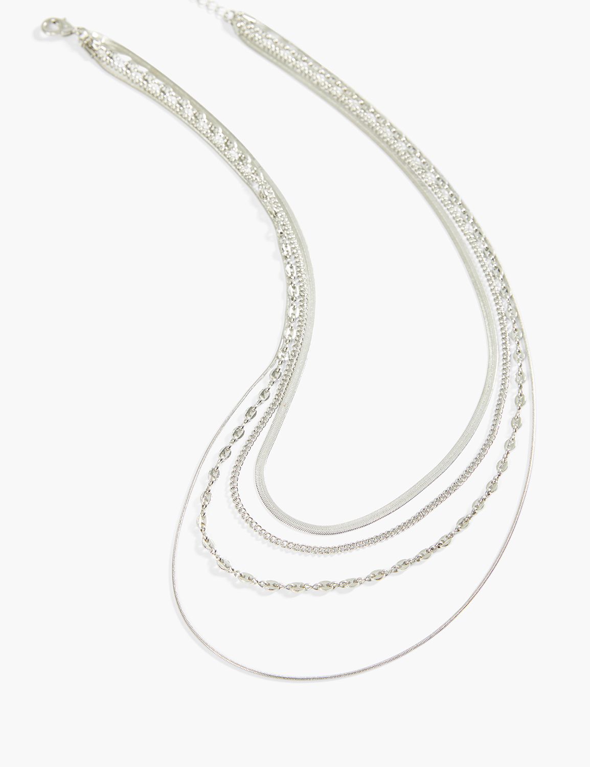 DELICATE CHAIN MULTI STRAND NECKLAC | LaneBryant