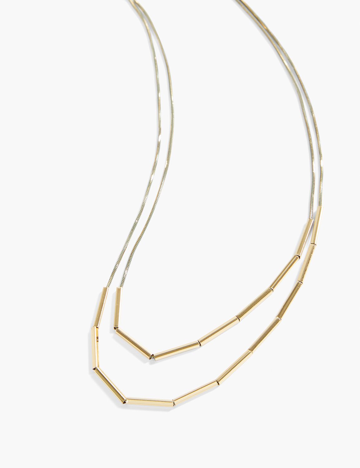 DELICATE DOUBLE STRAND W PAINTED CH