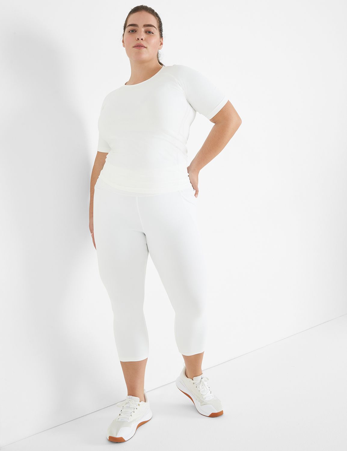 Power Capri Wicking Legging S 11183 | LaneBryant