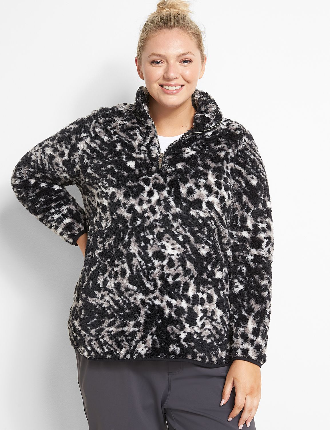 LIVI Half-Zip Pullover - Sherpa
