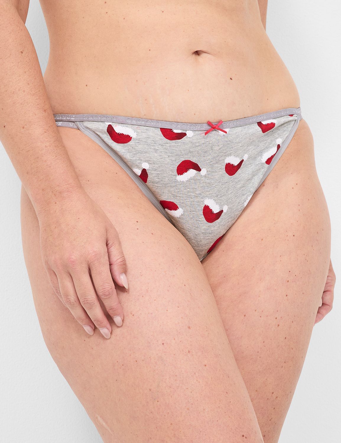 Cotton Double String Bikini-15S 110 | LaneBryant