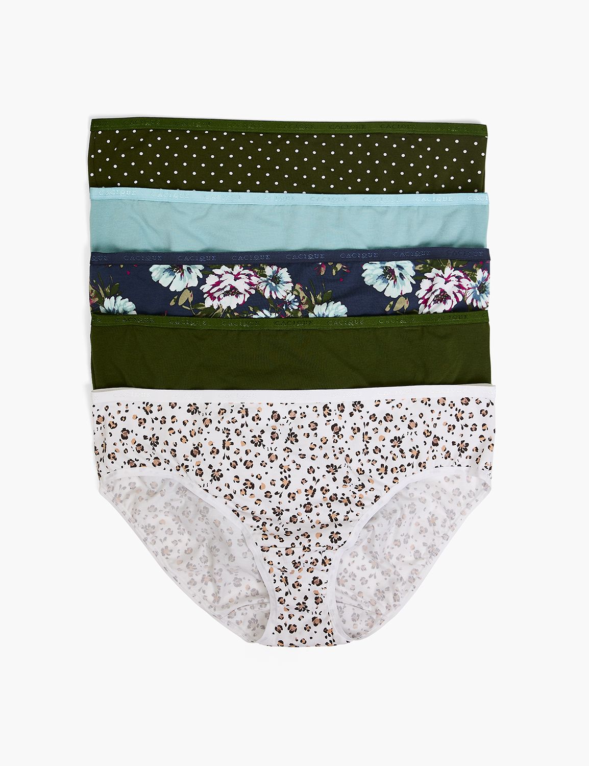 Panty Pack Cotton Hipsters Tailored Lanebryant