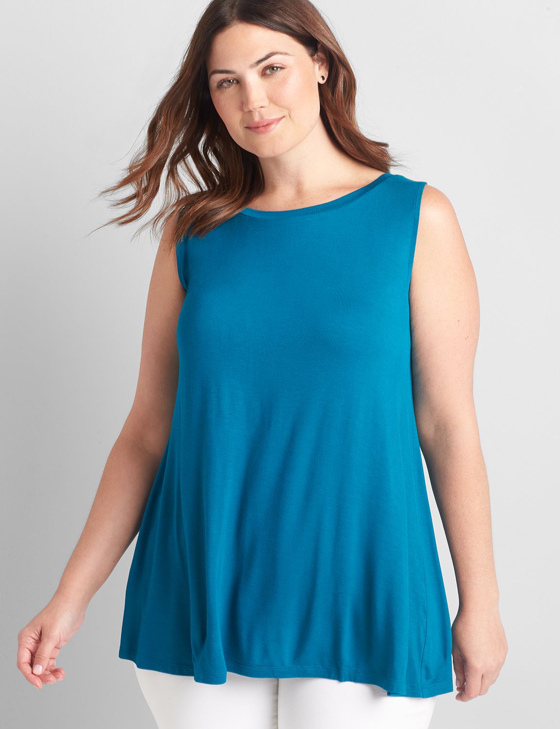 Boat-Neck Tie-Back Swing Tank