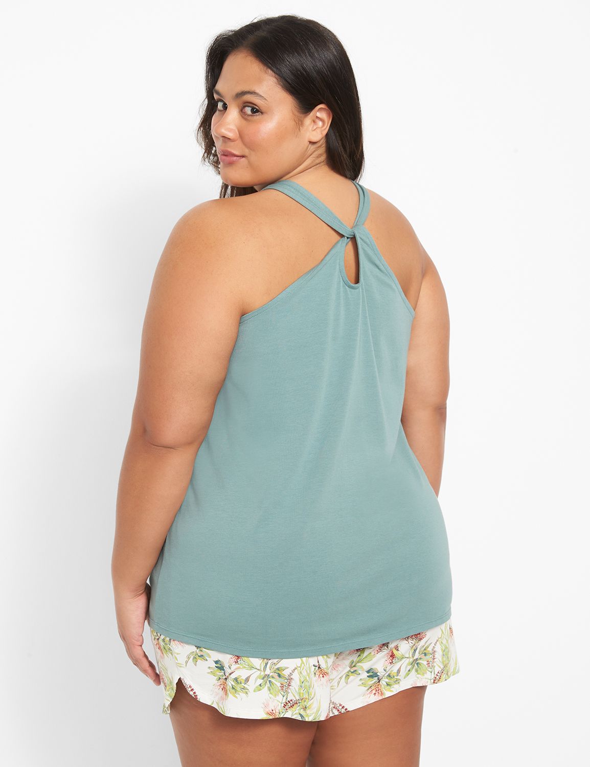 Keyhole-Back Tank | LaneBryant