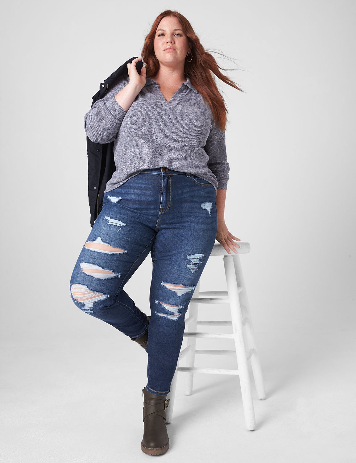 BODY ICON CURVY FIT HIGH RISE SKINN