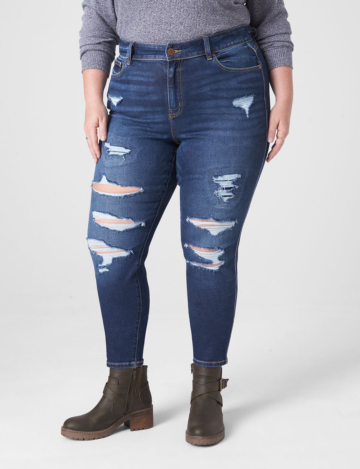 BODY ICON CURVY FIT HIGH RISE SKINN