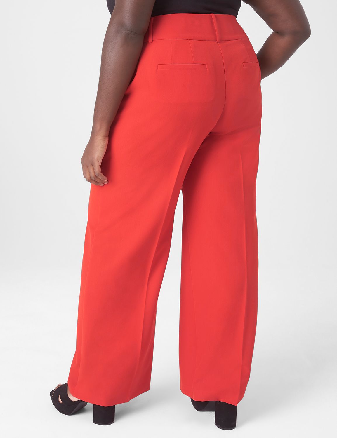 Signature Fit High-Rise Perfect Drape Wide Leg Pant