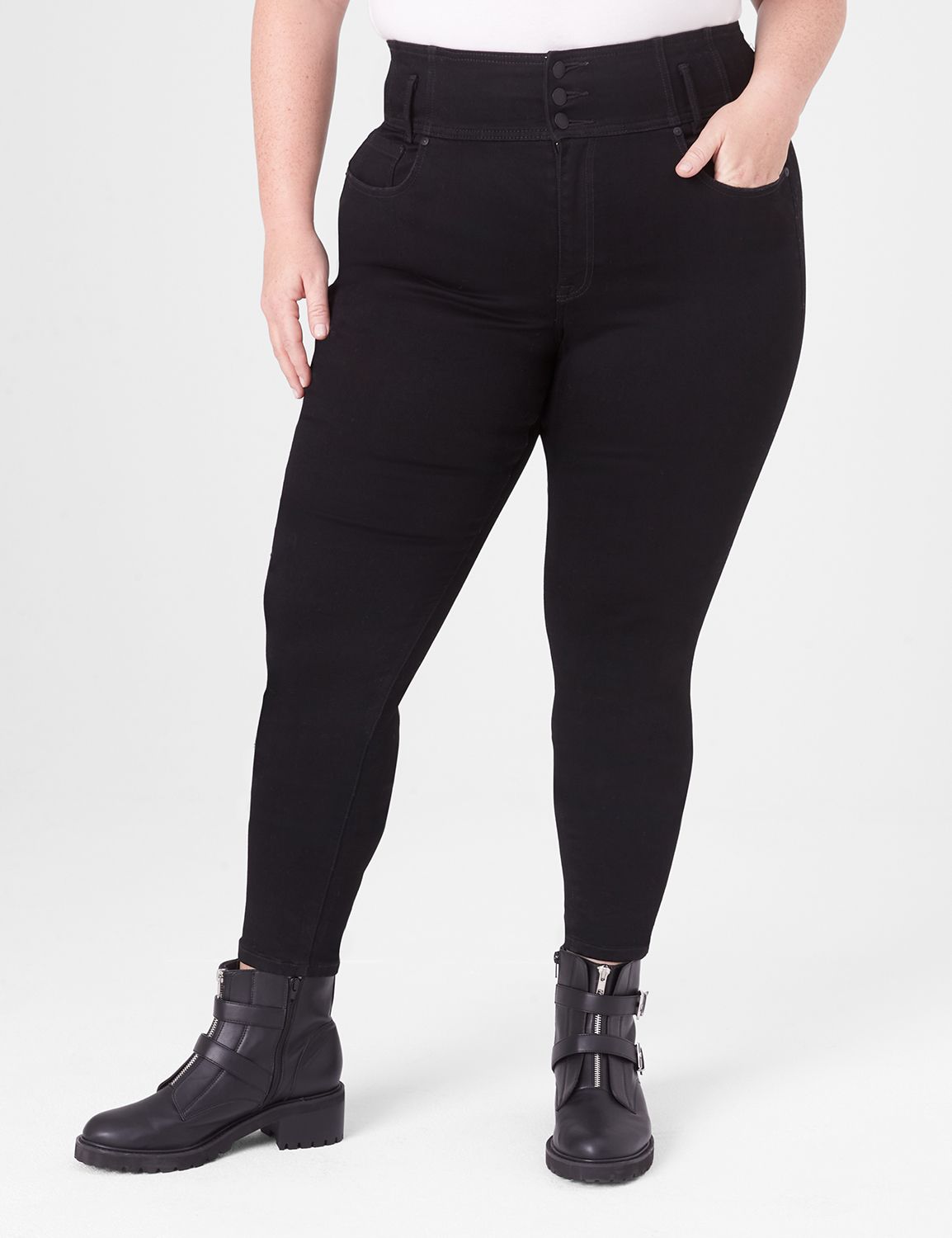 Ultra High-Rise Jegging - Black