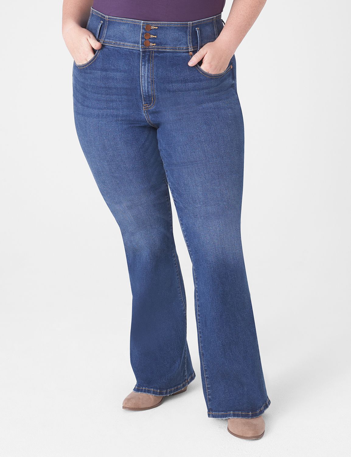 ULTRA HIGH RISE FLARE JEAN - ARIEL