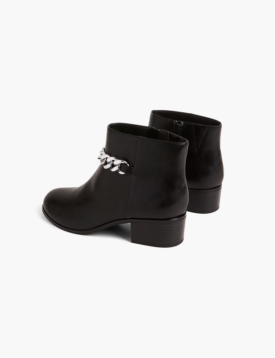 Chain Detail Ankle Boot