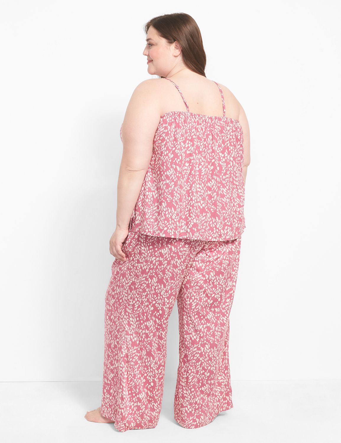 Woven Button Down Cami and Wide Leg | LaneBryant