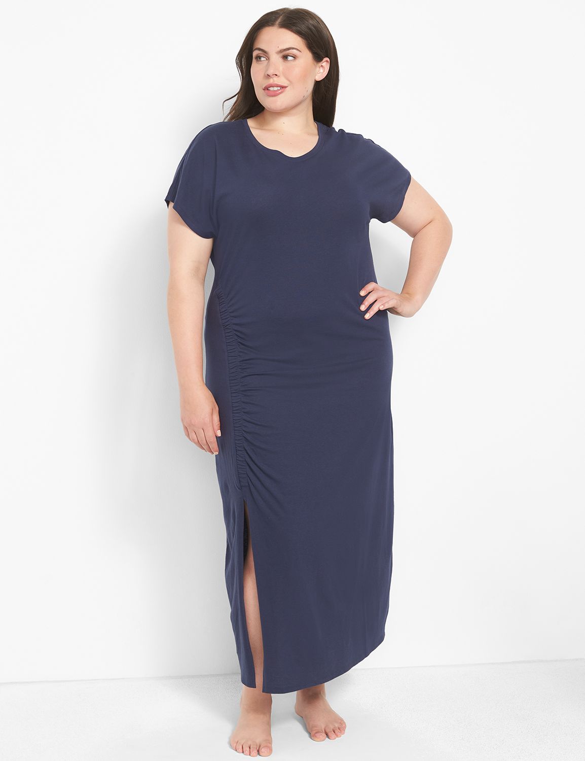 CVC Dolman Cinched Side Maxi 112781 | LaneBryant