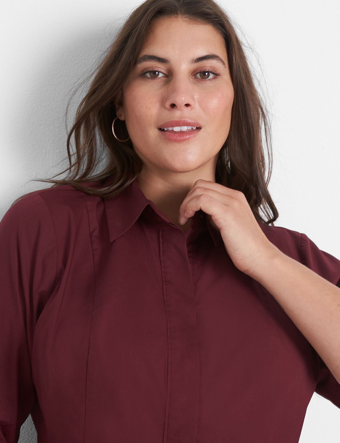 Fitted Long Sleeve Extreme Peplum T