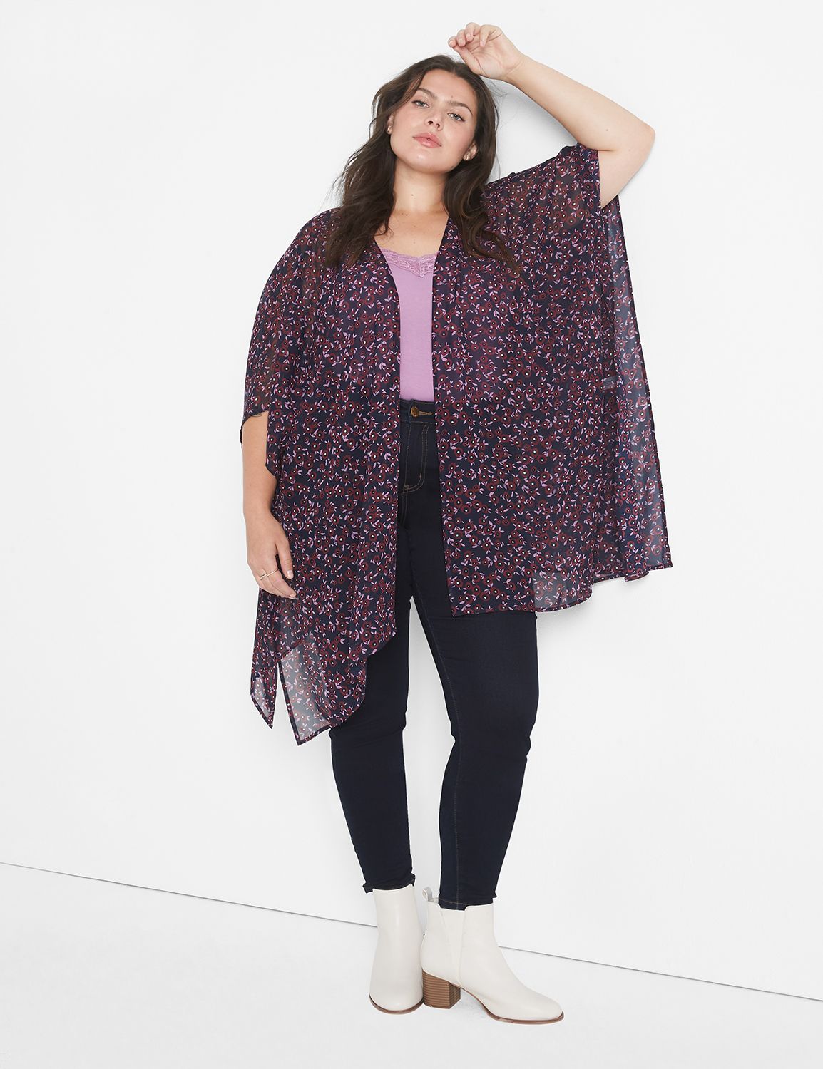 Relaxed Basic Chiffon Overpiece 113 | LaneBryant