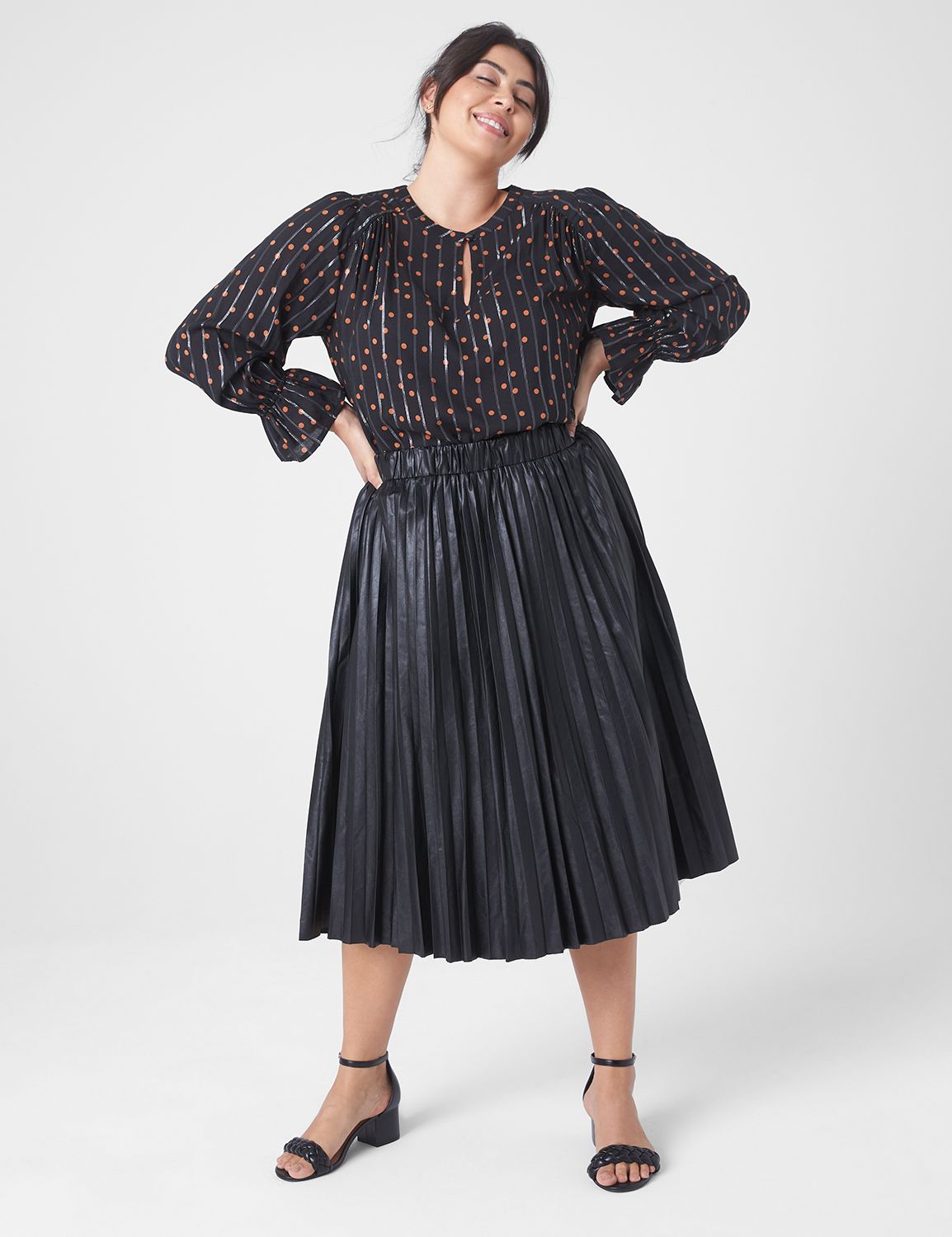 Classic Long Sleeve Crew Neck Keyho