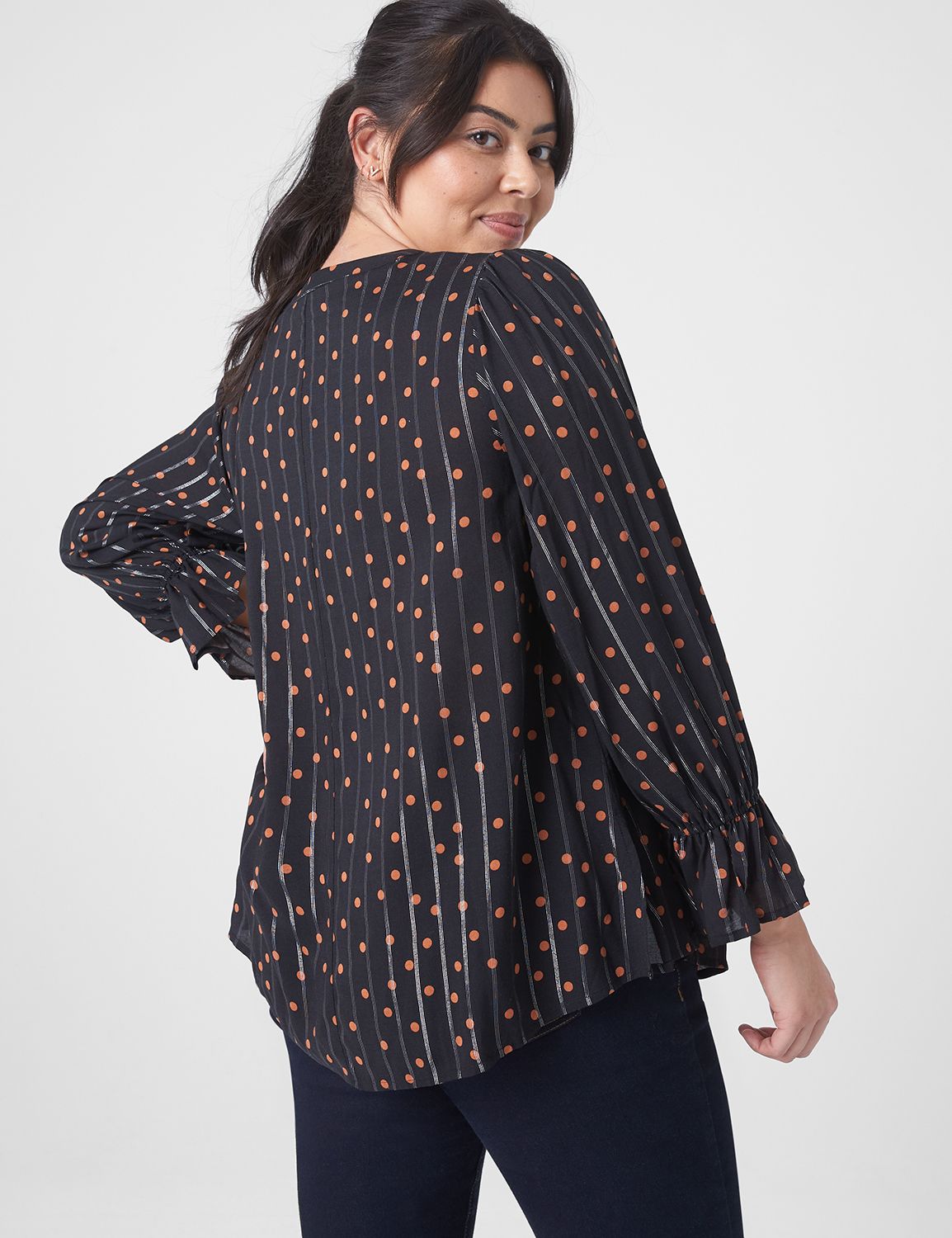 Classic Long Sleeve Crew Neck Keyho