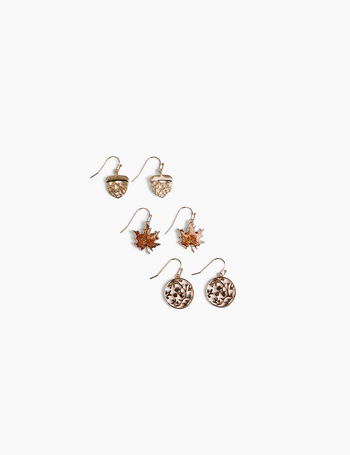 Fall Drop Earring 3 Pack