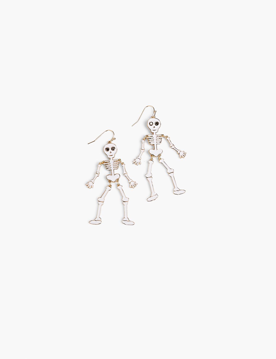 Skeleton Drop Earring