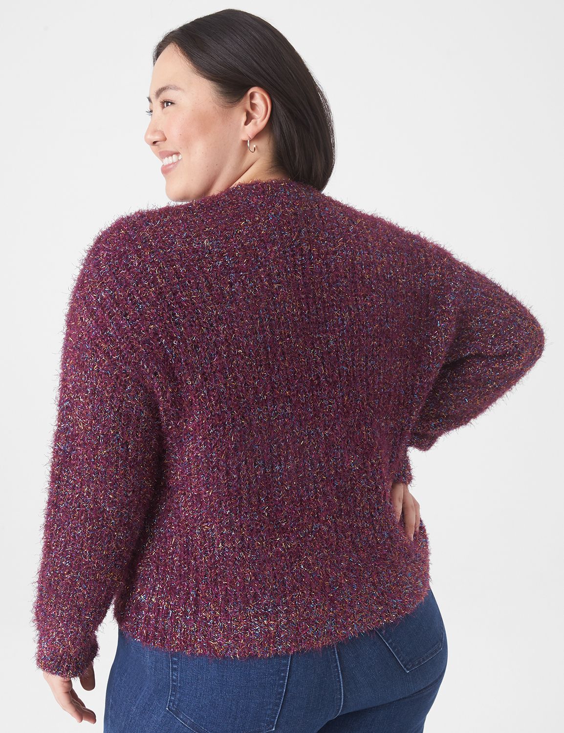 Classic Long Sleeve Open Front Meta