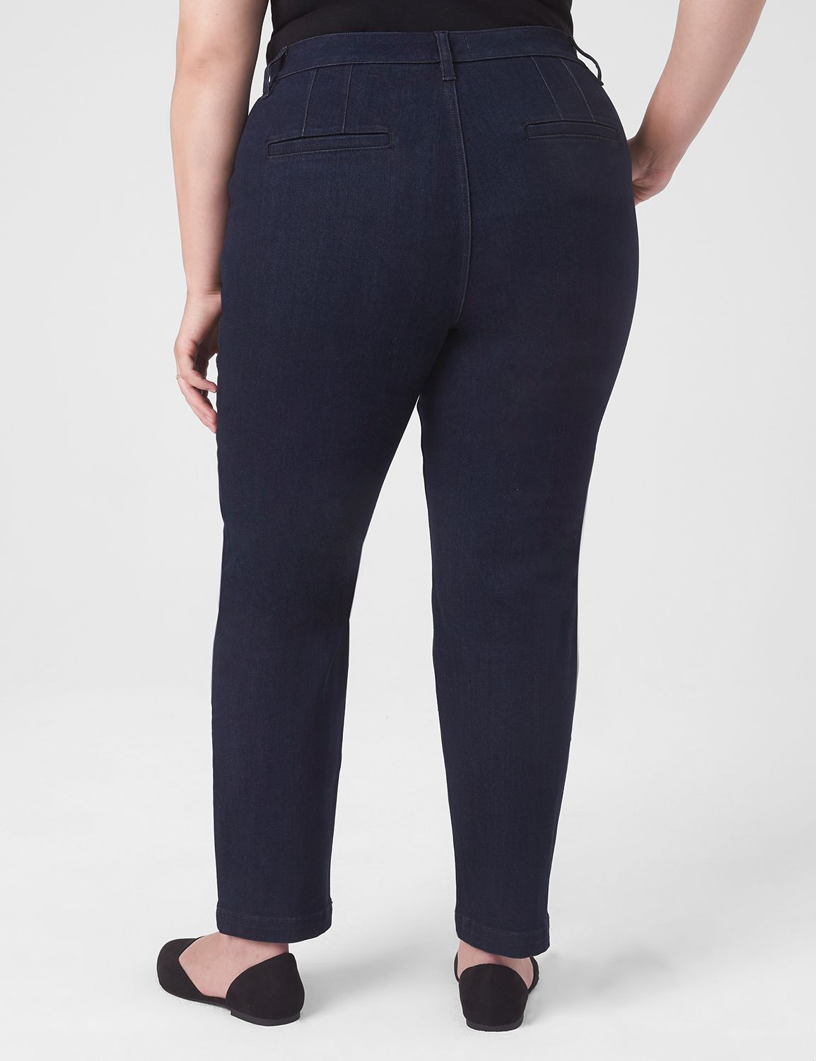 SIGNATURE MID RISE SLIM ANKLE - DAR