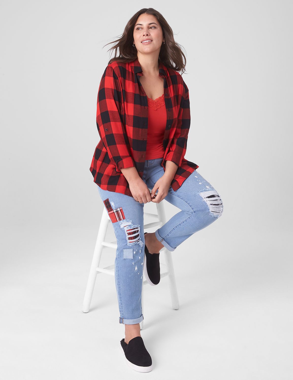 Plus Size Blouses & Dressy Shirts | Lane Bryant