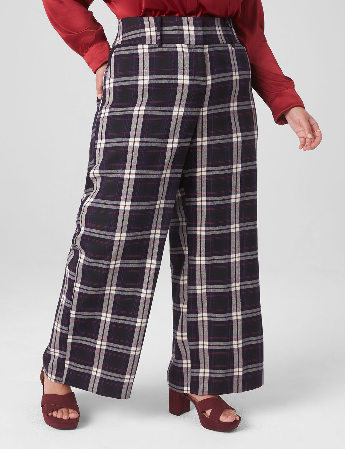 Signature Fit Perfect Drape High-Rise Wide Leg Pant