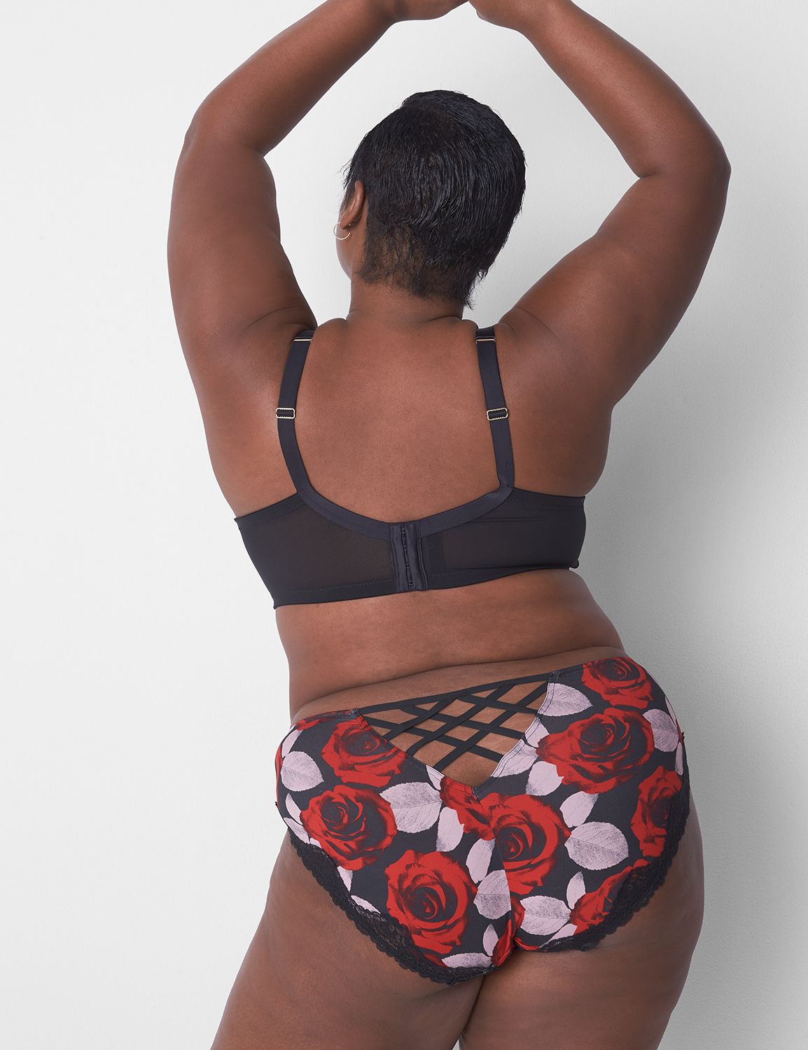 Lace Trim Hipster Panty Lanebryant