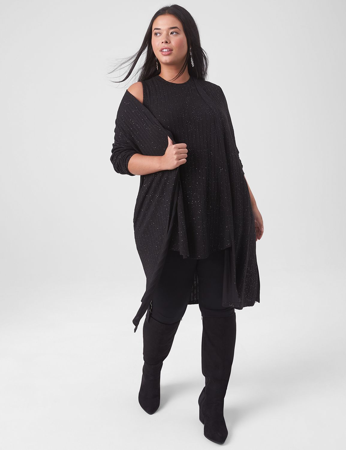 Classic LS Open Front Sparkle Duste