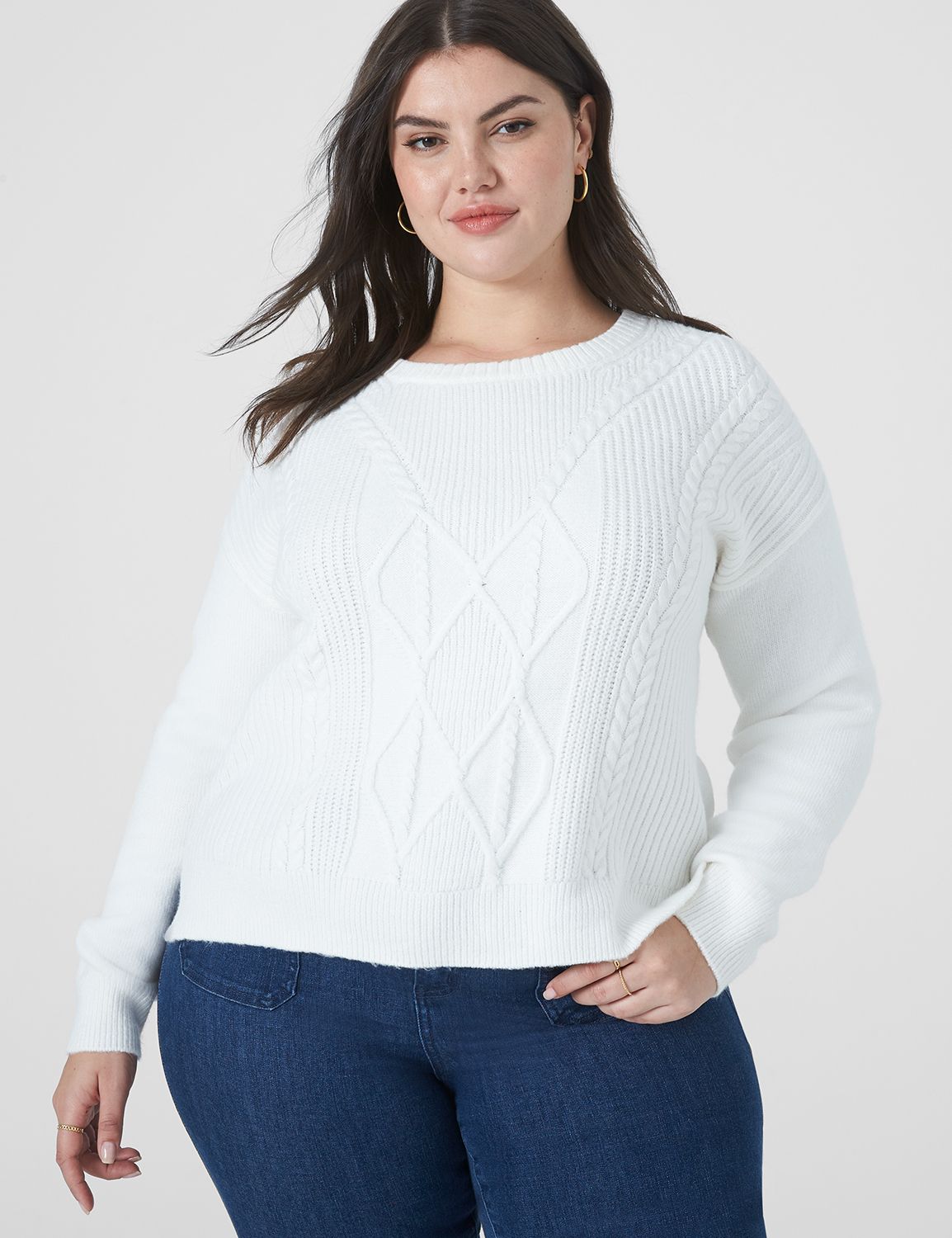 Classic Cable Knit Sweater