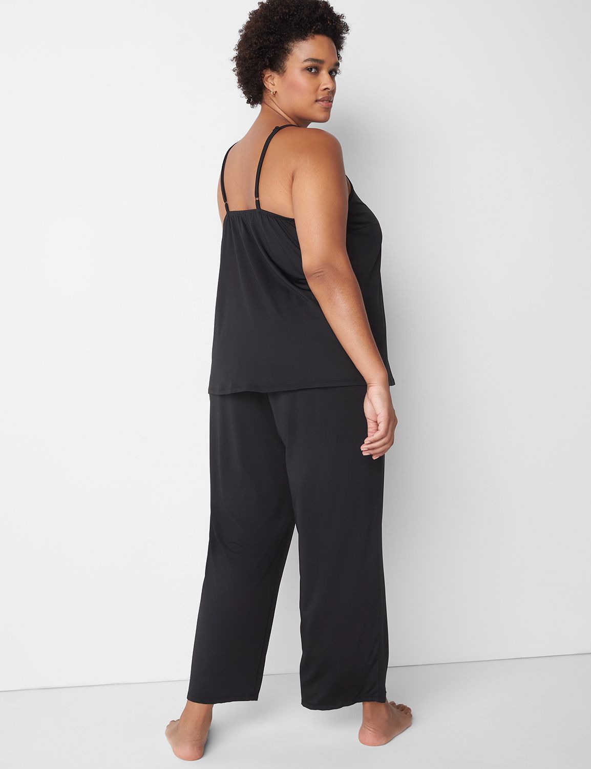Micro Cami Block Pant PJ Set 113030 | LaneBryant