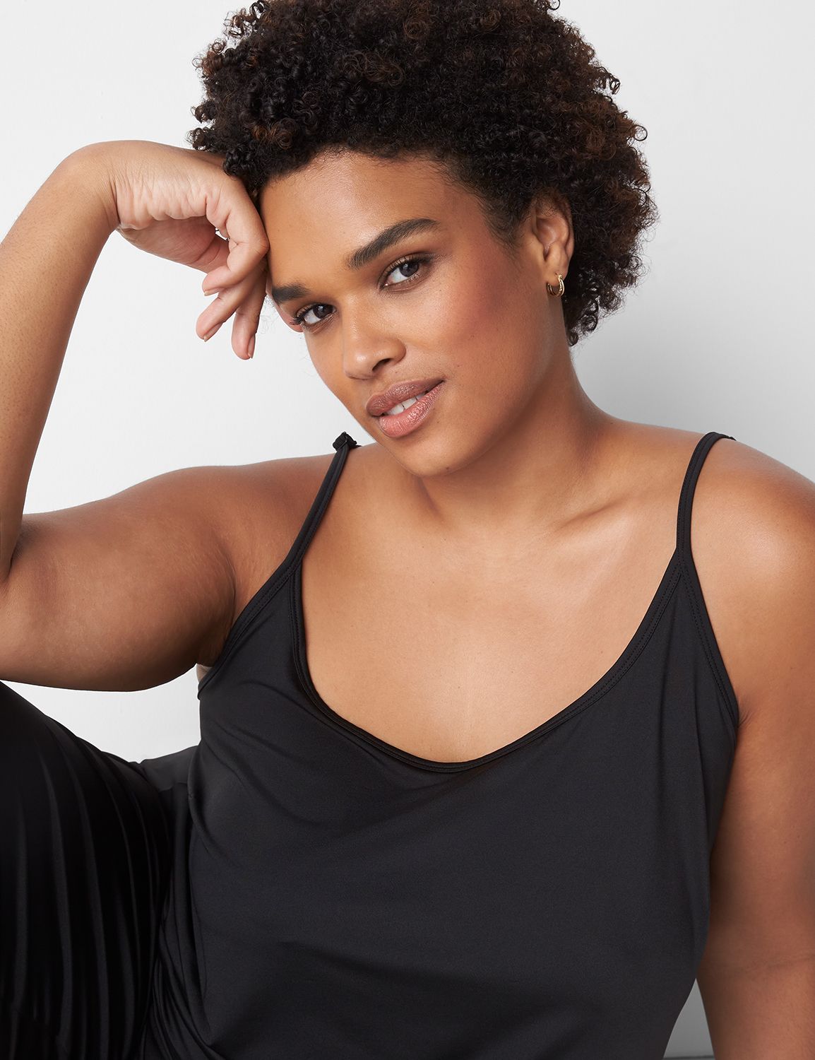 Micro Cami Block Pant PJ Set 113030 | LaneBryant