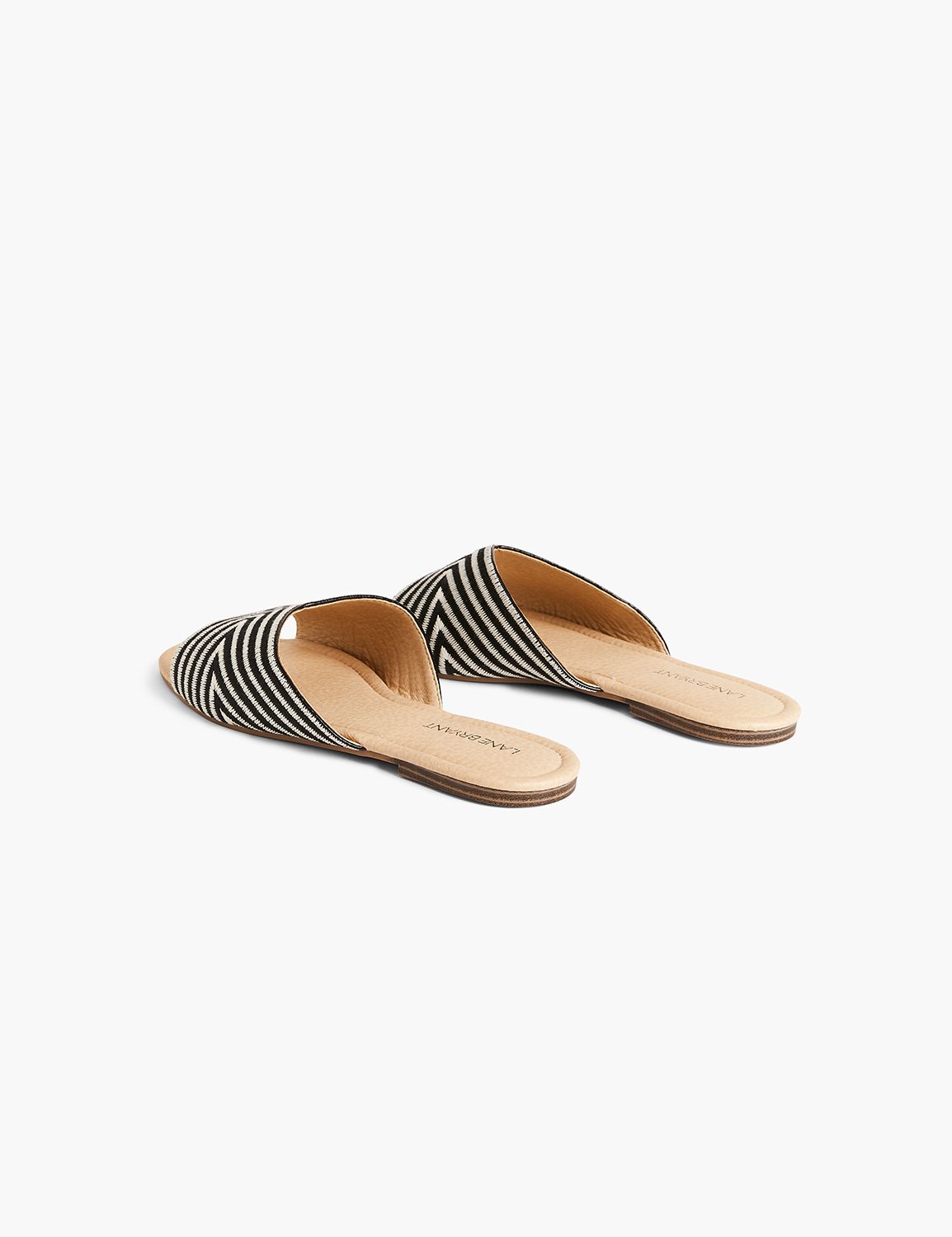 Stripe Textile Slide | LaneBryant