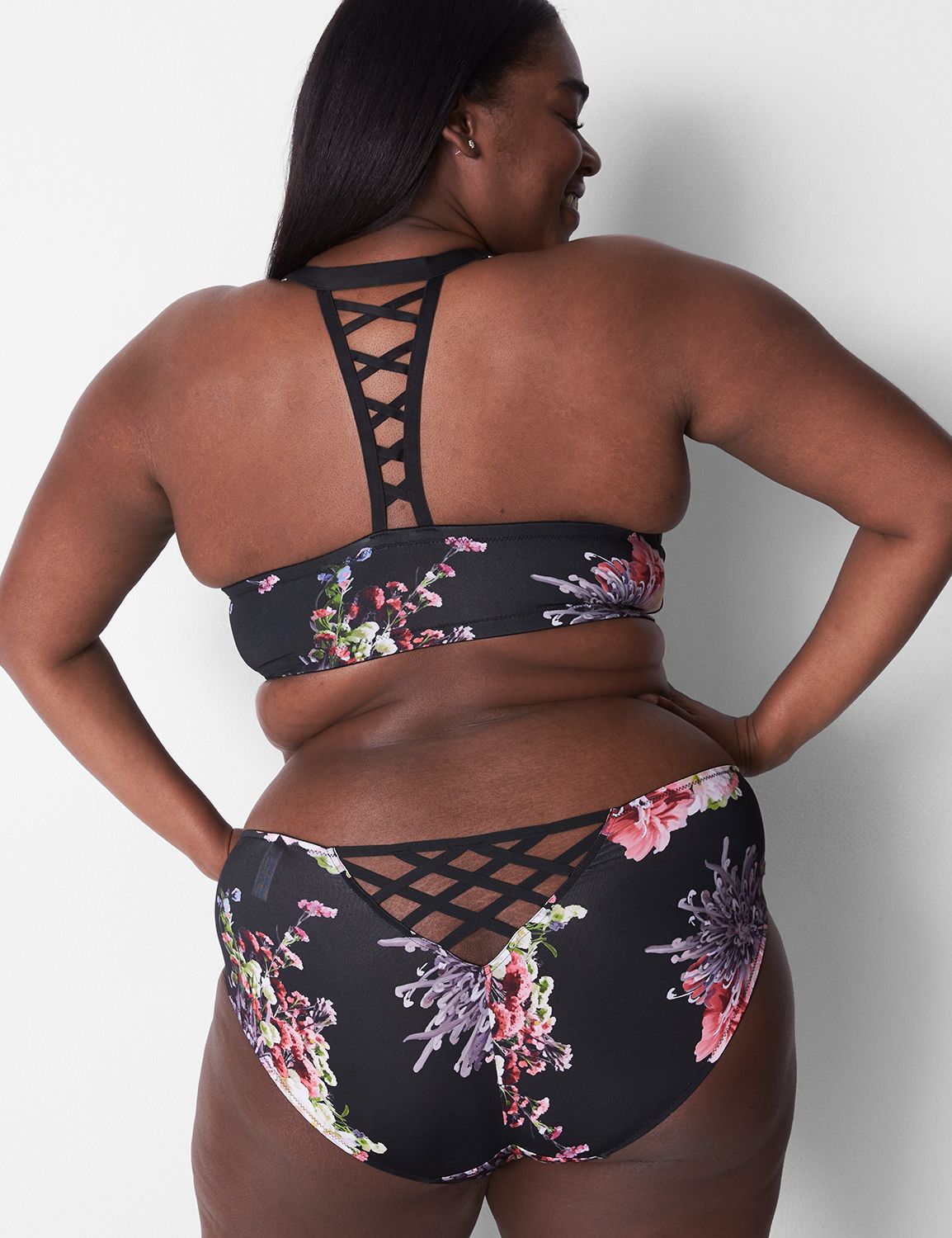 Floral Lace Hipster Panty Lanebryant