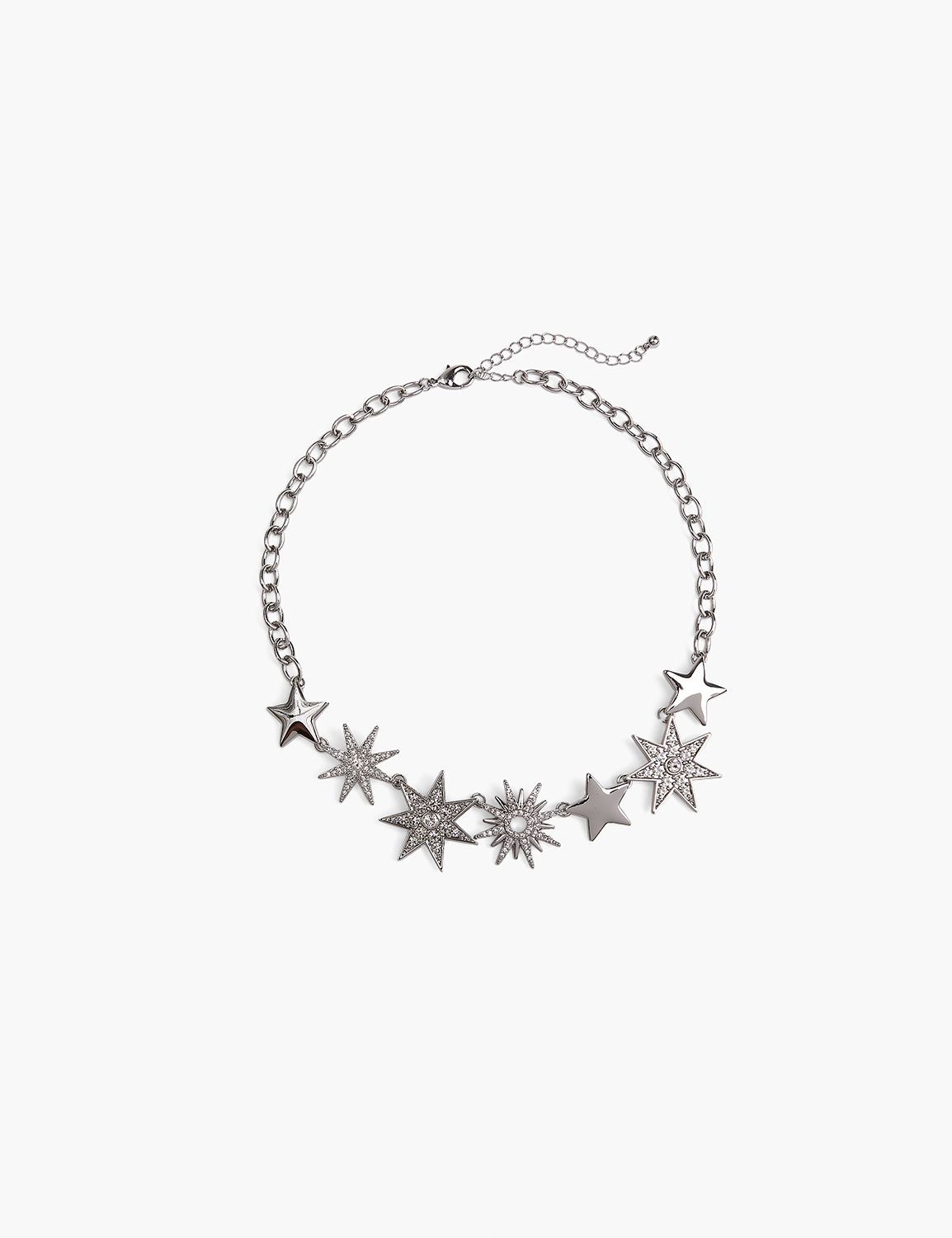 Pave Star Collar Necklace