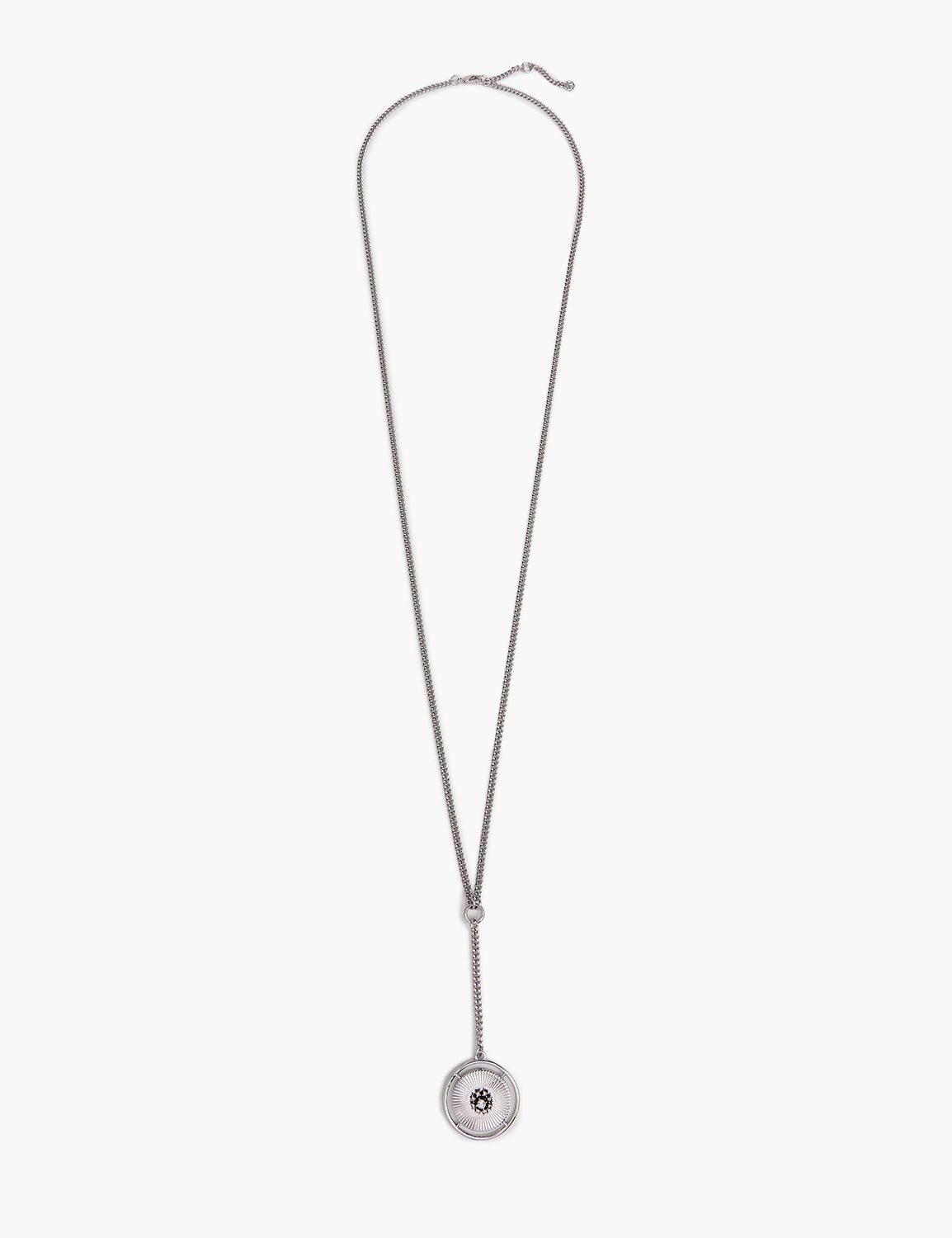 Coin Drop Pendant Necklace