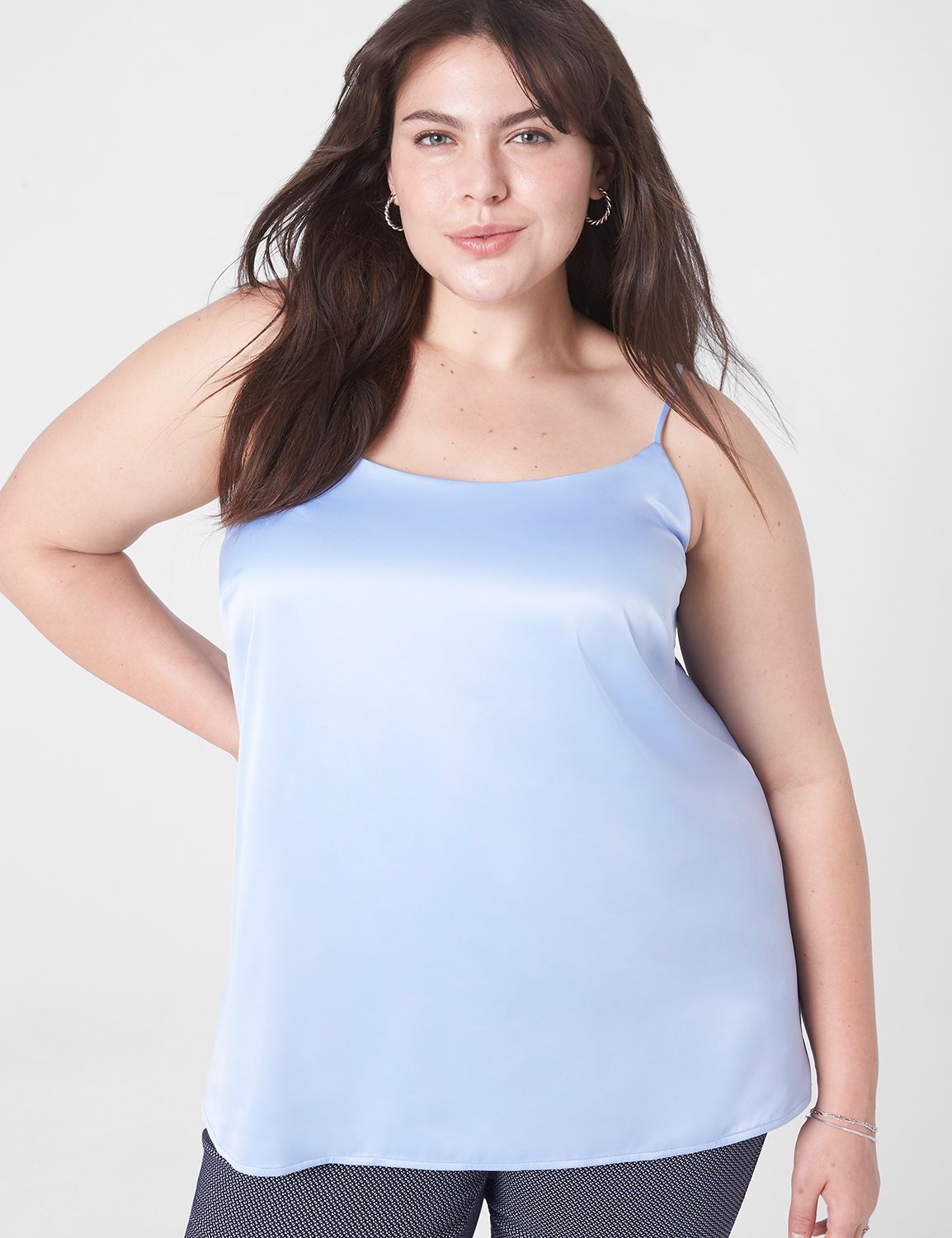 Classic Sleeveless Satin Cami 11347 | LaneBryant