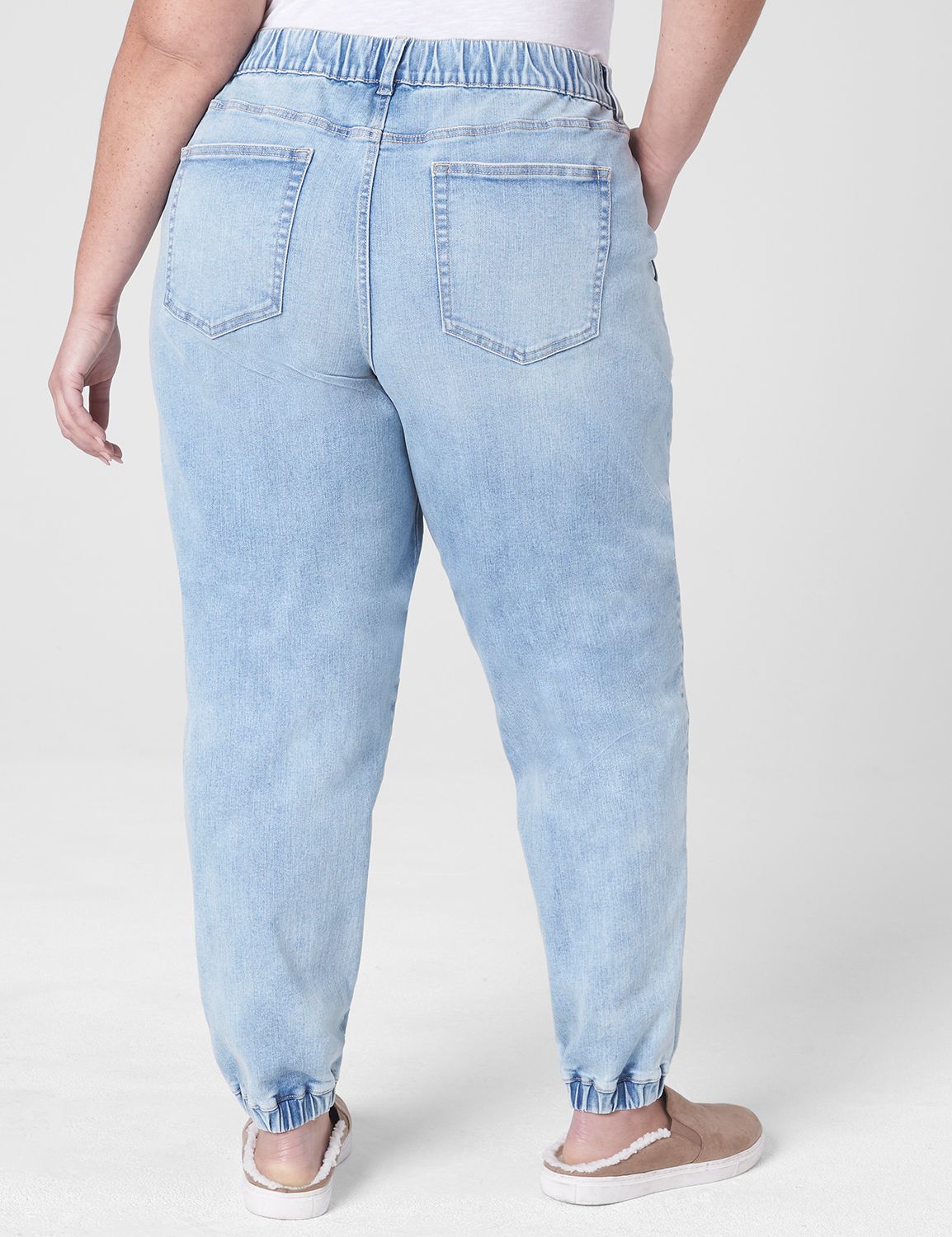 Pull-On Boyfriend Jogger Jean | LaneBryant