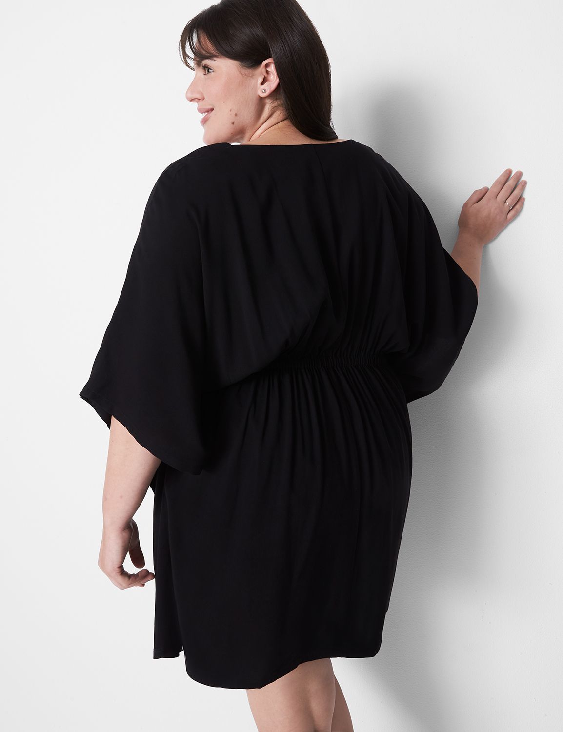 Plus Size | Woven Dolman Cover-Up | LaneBryant