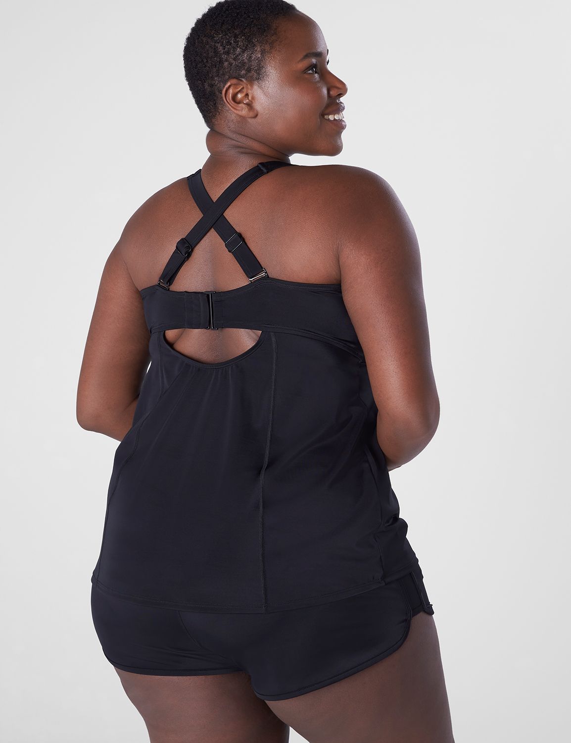 LIVI Swim Underwire Balconette Tankini | LaneBryant