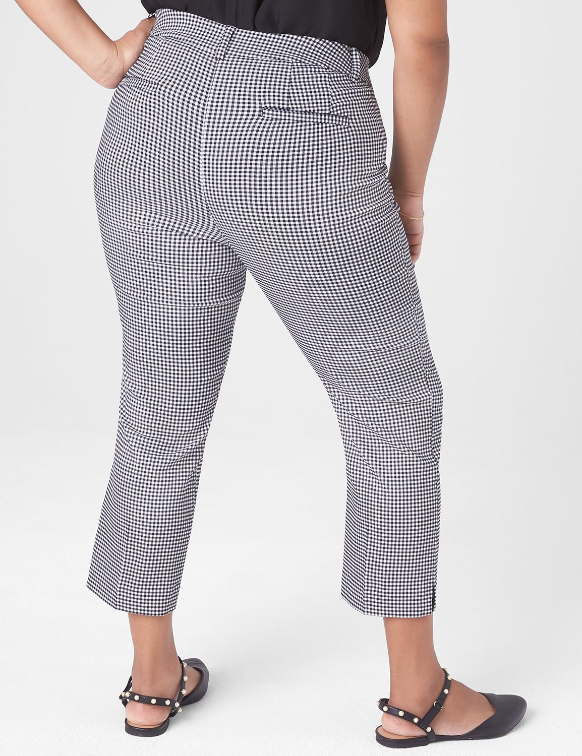 The 4-Season Slim Capri- Check 1134 | LaneBryant