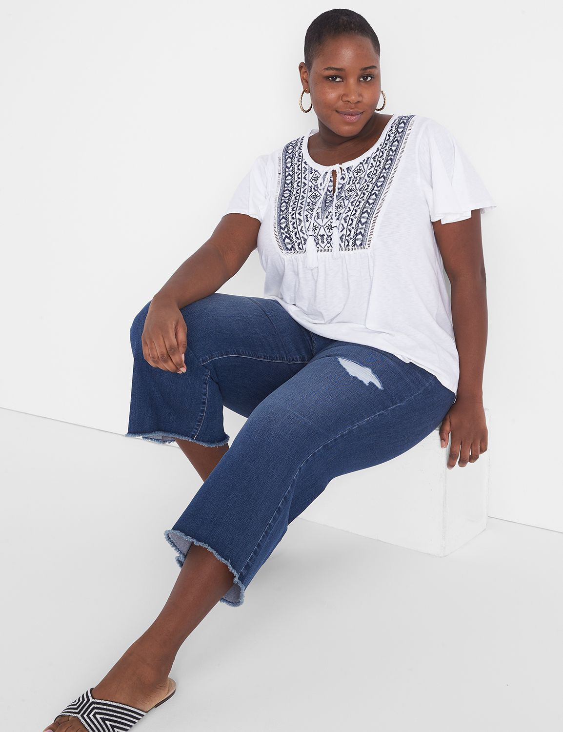 Classic Short Extra Full Flutter Sl | LaneBryant