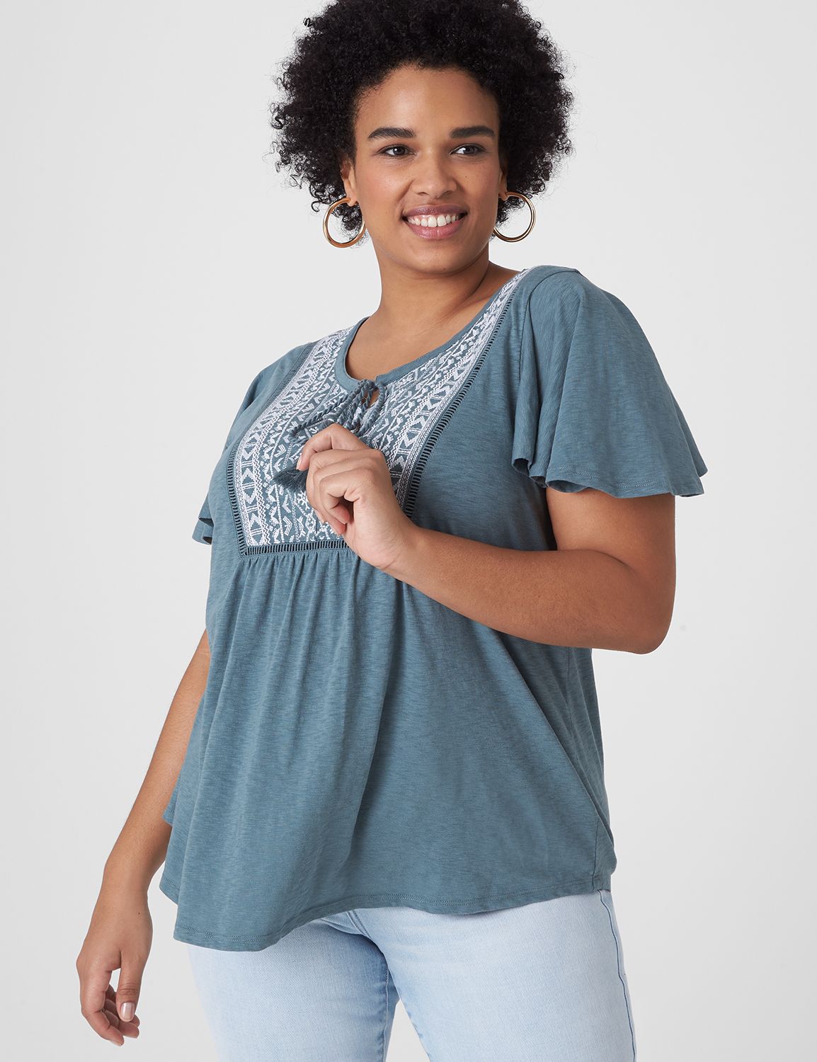 Classic Short Extra Full Flutter Sl | LaneBryant