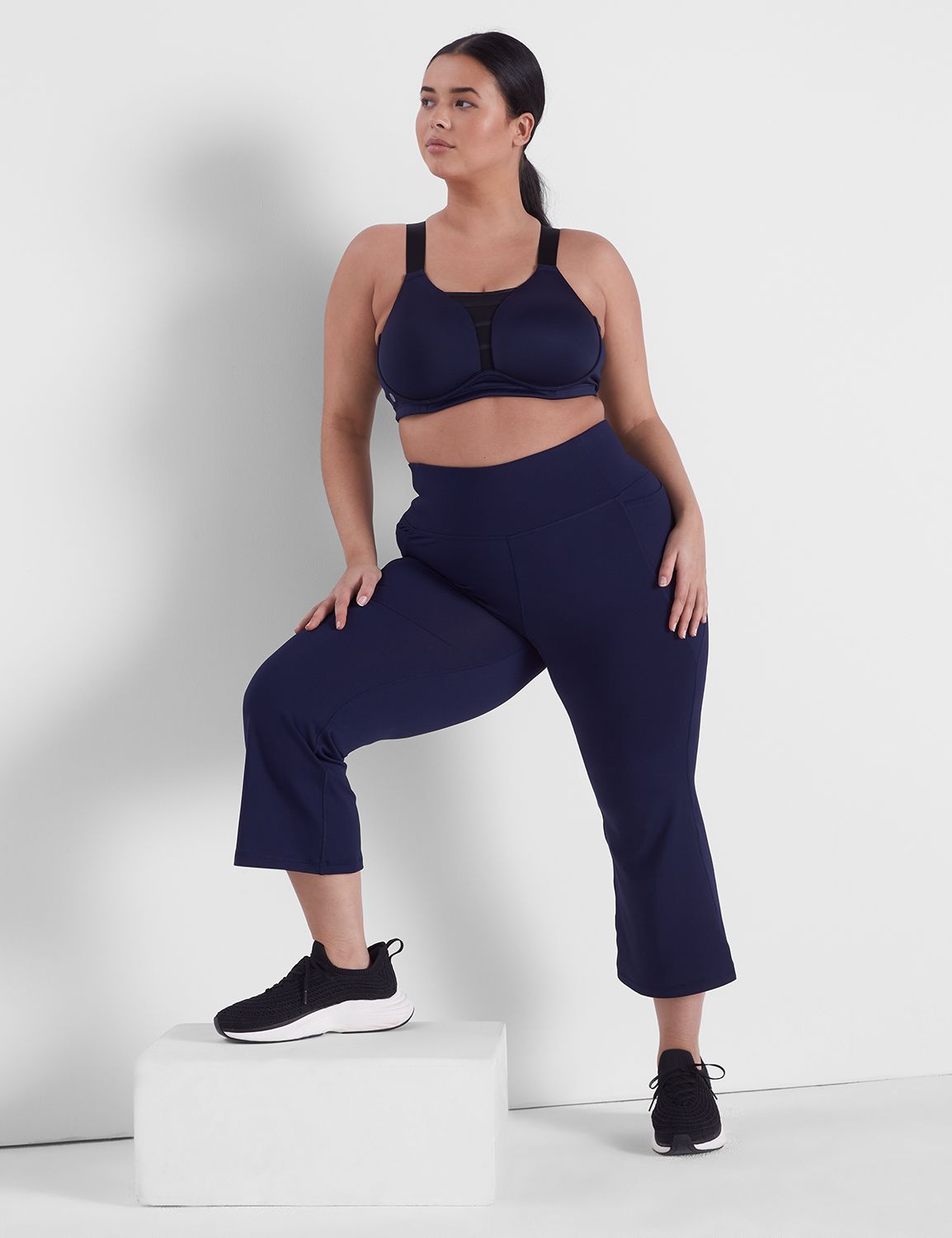 LIVI High Rise Recycled Wicking Cap | LaneBryant