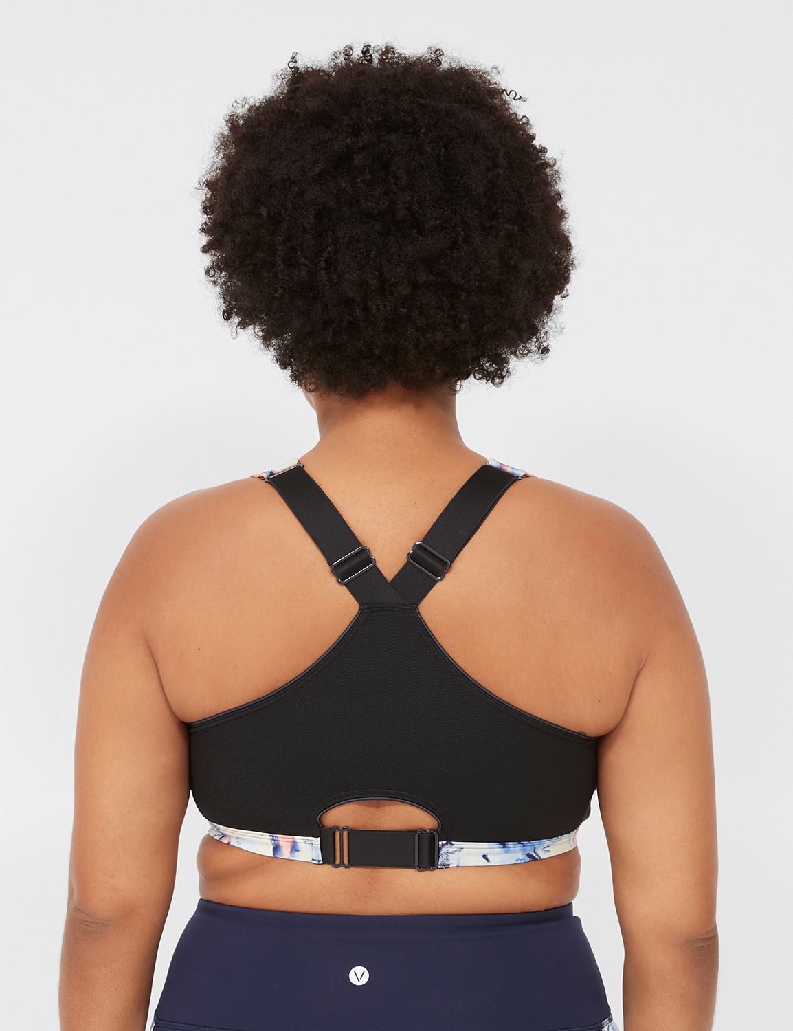 Max Support Comfort Zip Front Sport | LaneBryant